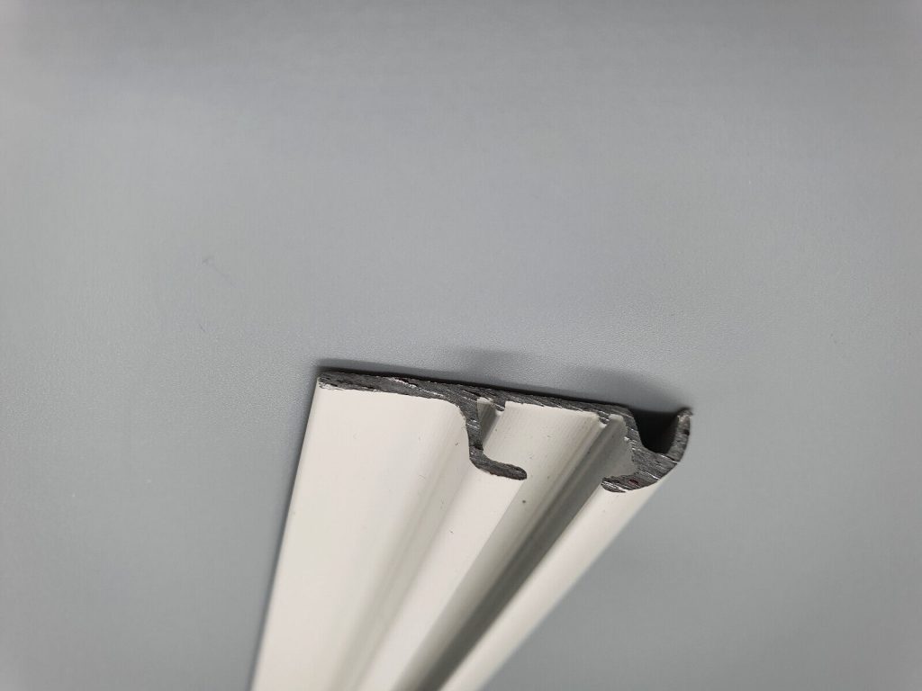 Discreet Thin Apex Curtain Rail Track Top/Ceiling Fix Sold As Separate ...